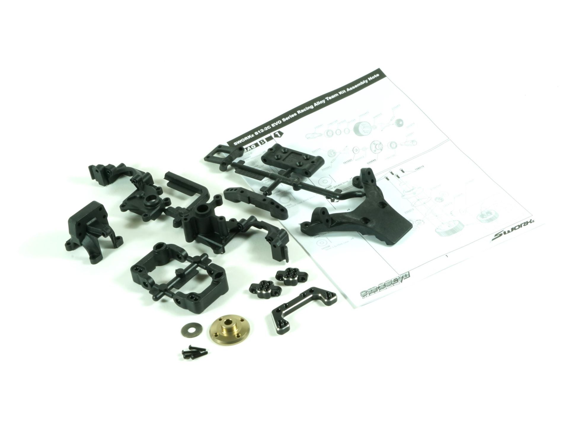 SWORKz S12-2C EVO LIMITED (Carpet Edition) 1/10 2WD EP Off Road Racing ...